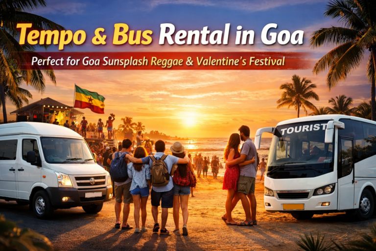 Tempo Rental in Goa: The Smartest Way to Travel During Goa Sunsplash ...